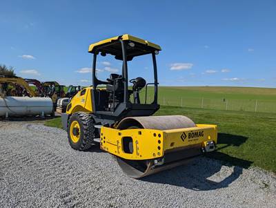 2019 BOMAG BW145D-5 Smooth Drum Roller Compactor For Sale, 198 Hours ...