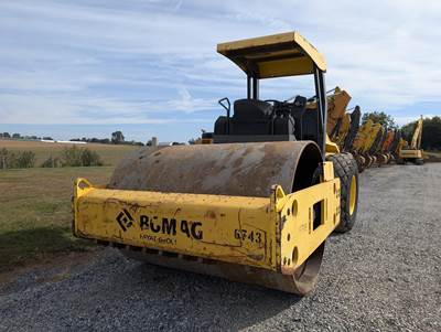 2012 BOMAG BW211D-40 Smooth Drum Roller Compactor For Sale | Womelsdorf ...