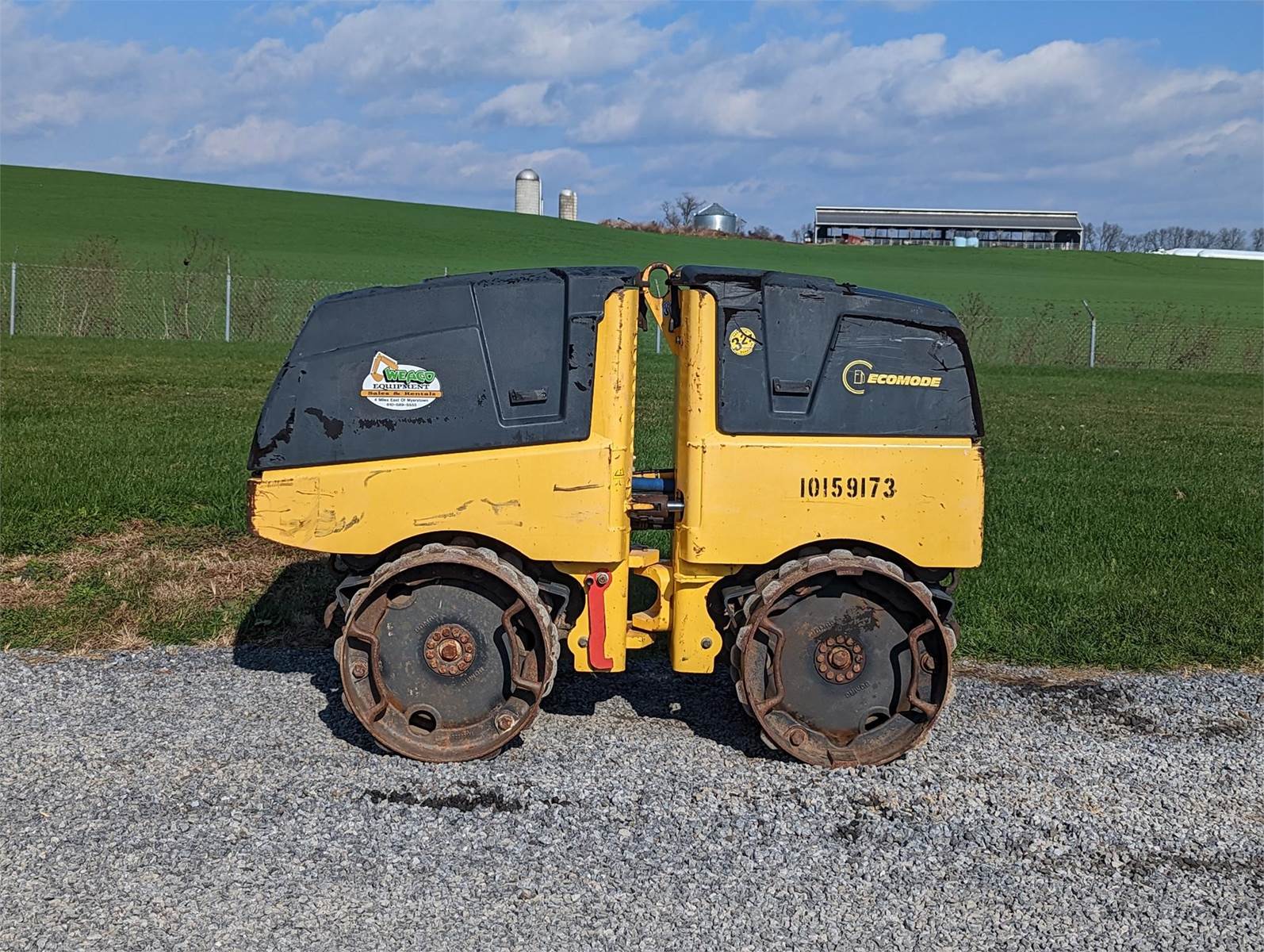 2015 BOMAG BMP 8500 Walk / Tow Behind Compactor For Sale, 1,021 Hours ...
