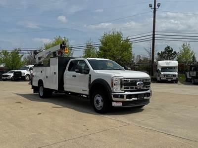 Ford F-550 Crane Truck - 2023 STELLAR 8621 Crane, Automatic For Sale, 12 Miles | Upper Marlboro ...