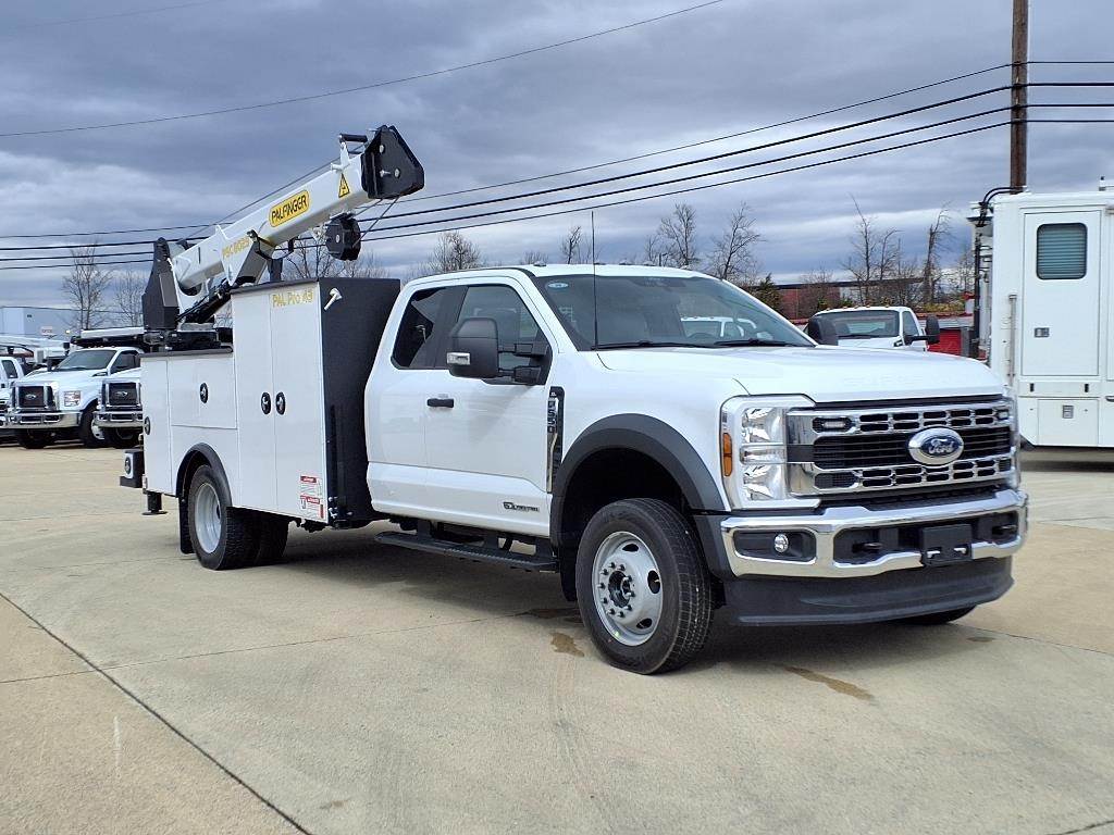 Ford F-550 Crane Truck - 2024 PALFINGER PSC8029 Crane, Automatic For Sale, 10 Miles | Upper ...