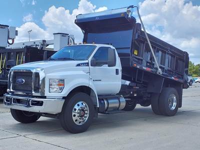 2025 Ford F-750 Single Axle Dump Truck - 330HP, Automatic, 12' Dump For Sale, 325 Miles | Upper ...