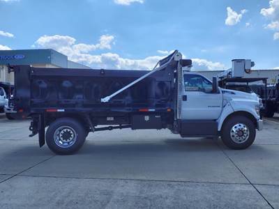 2025 Ford F-750 Single Axle Dump Truck - 330HP, Automatic, 12' Dump For Sale, 325 Miles | Upper ...