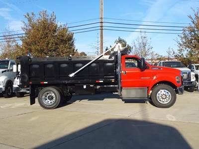 2025 Ford F-750 Single Axle Dump Truck - 330HP, Automatic, 14' Dump For Sale, 329 Miles | Upper ...