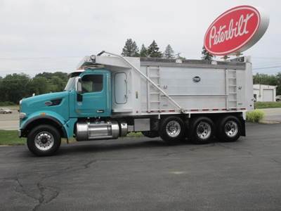 2019 Peterbilt 567 Tri Axle Dump Truck - Paccar 455HP, 8Ll Manual, 19.5 ...