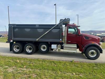 2025 Peterbilt 567 Tri Axle Dump Truck - Cummins 500HP, 18 Speed ...