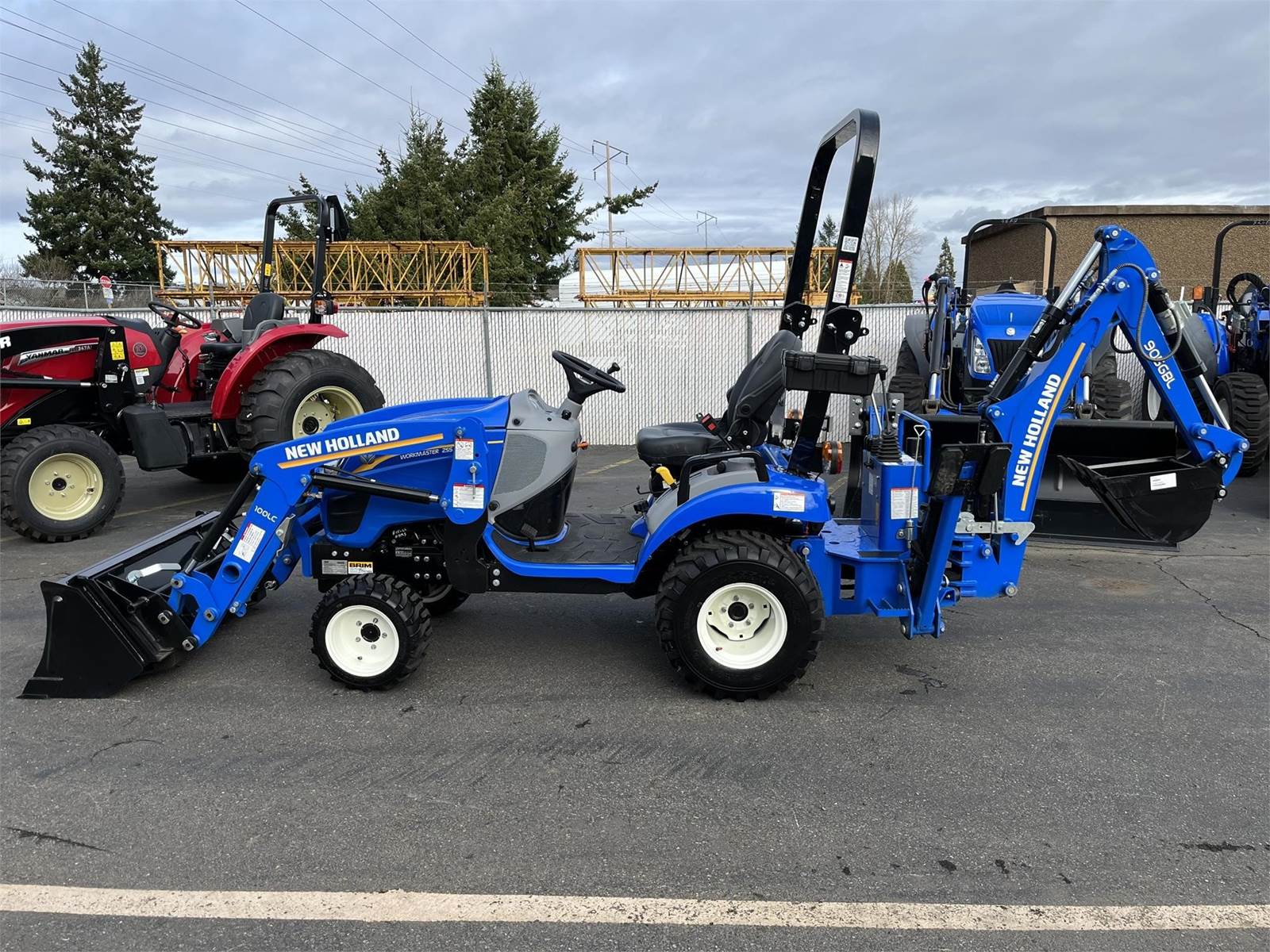 2023 New Holland Workmaster 25S Tractor with Loader and Backhoe For ...