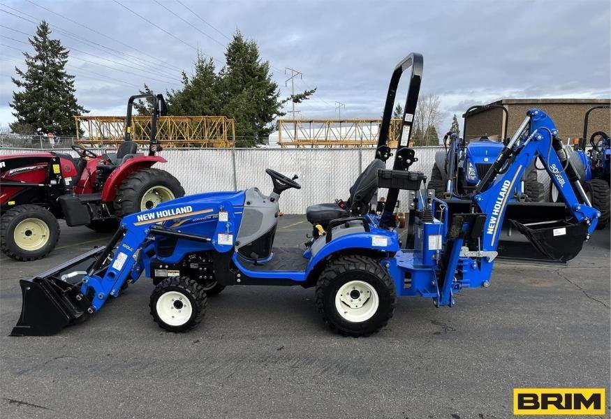 2023 New Holland Workmaster 25S Tractor with Loader and Backhoe For ...