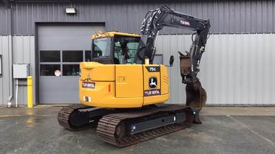 2021 John Deere 75G Excavator For Sale, 2,143 Hours | Juneau, AK | 38 ...
