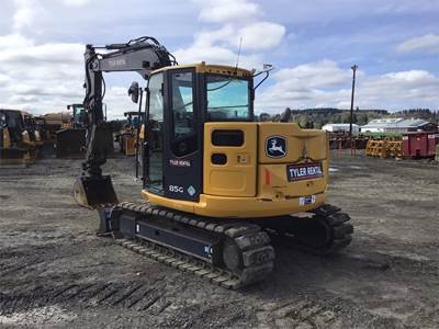 2021 John Deere 85G Excavator For Sale, 1,118 Hours | Chehalis, WA | 38 ...