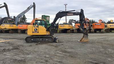 2022 John Deere 85G Excavator For Sale, 870 Hours | Chehalis, WA | 38 ...