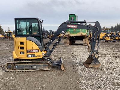 2021 John Deere 35G Mini Excavator For Sale, 424 Hours | Chehalis, WA ...