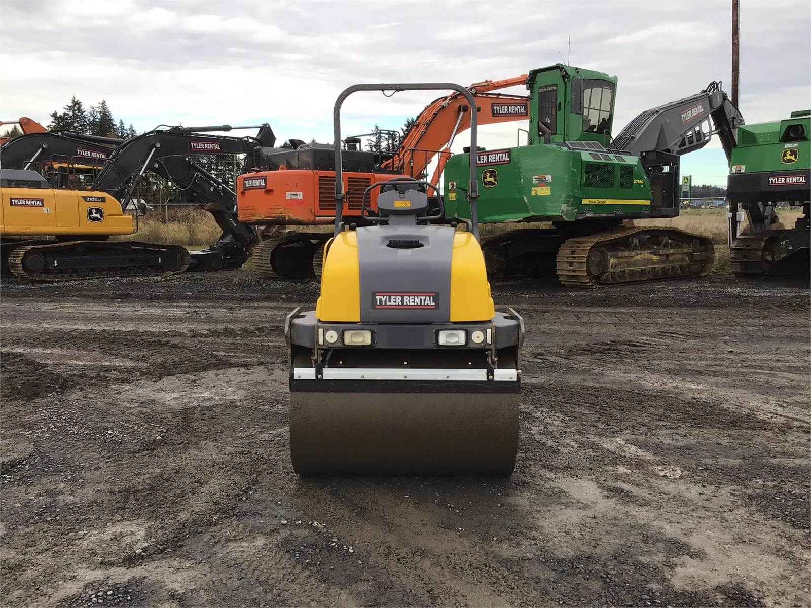 2017 Dynapac CC1300 Smooth Drum Roller Compactor For Sale, 1,281 Hours ...