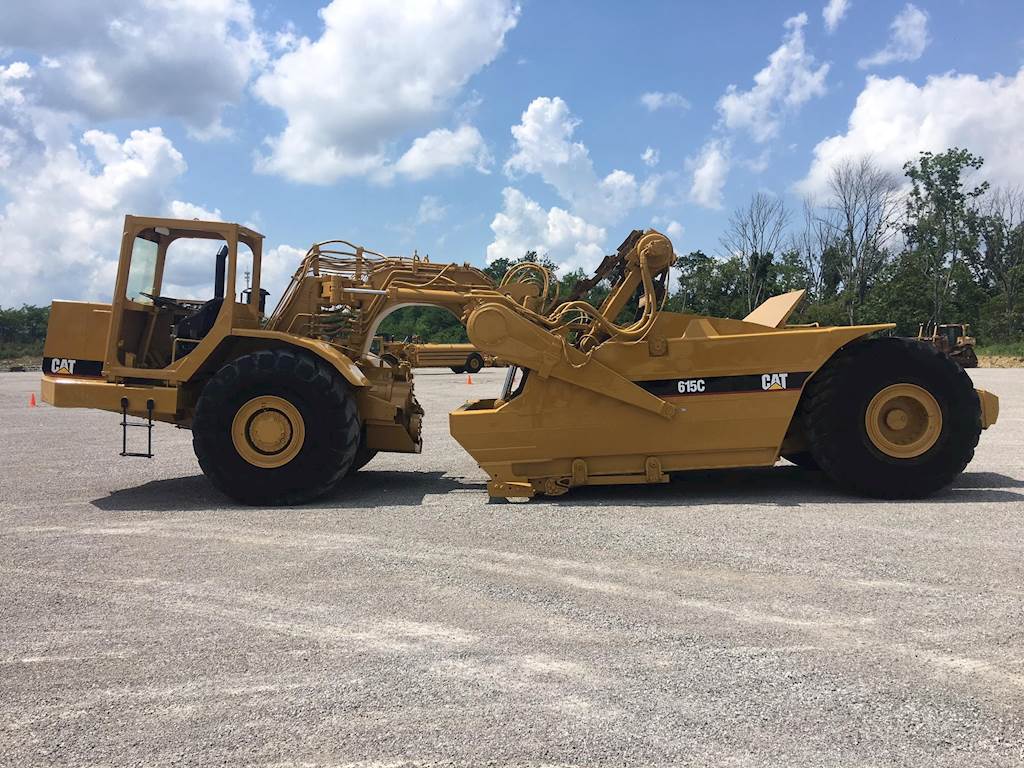 1989 Caterpillar 615C Scraper For Sale, 8,854 Hours | Verona, KY ...
