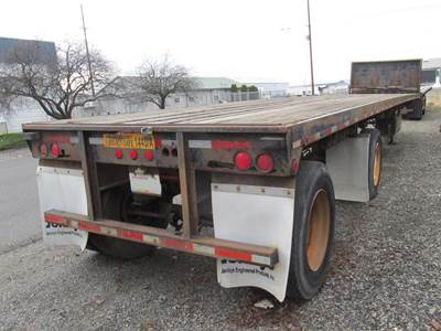 1996 Trailmobile 45x96 Flatbed Trailer - Air Ride For Sale | Spokane ...