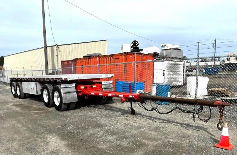 2007 Western 4-AXLE PUP Flatbed Trailer For Sale | Spokane, WA | 00483 | MyLittleSalesman.com