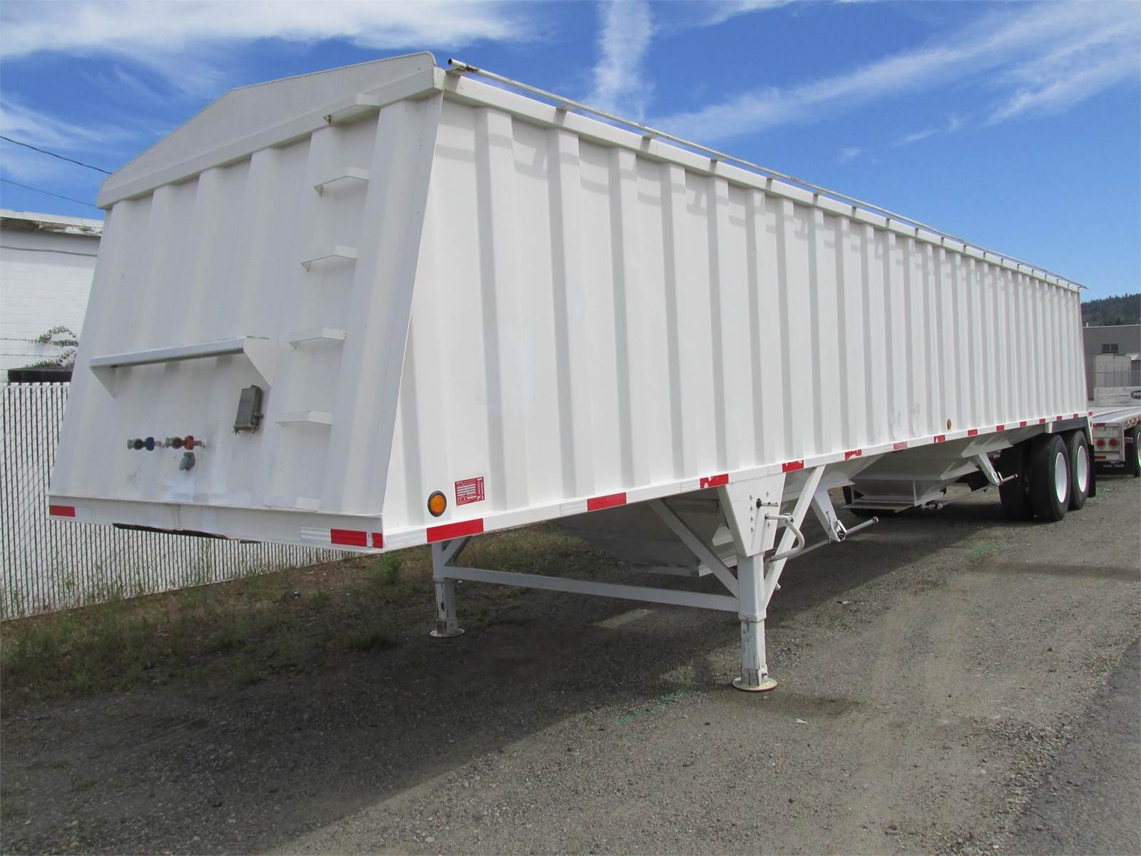 2005 Frontier 40x102 Steel Hopper / Grain Trailer For Sale | Spokane ...