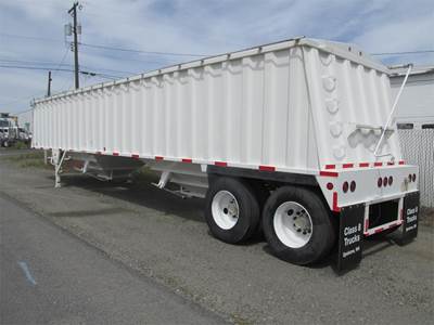 2005 Frontier 40x102 Steel Hopper / Grain Trailer For Sale | Spokane ...