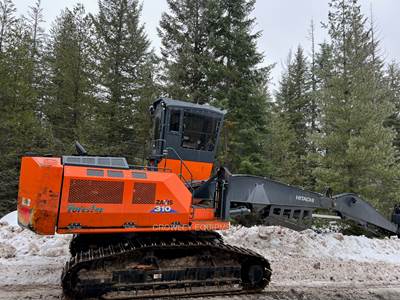 2020 Hitachi ZX310 Log Loader - T-Mar 60" Grapple For Sale, 5,200 Hours ...