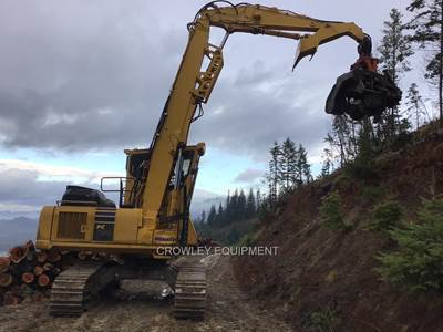 2019 Komatsu PC290LL-11 Logging Processor - Southstar QS605 Processor ...