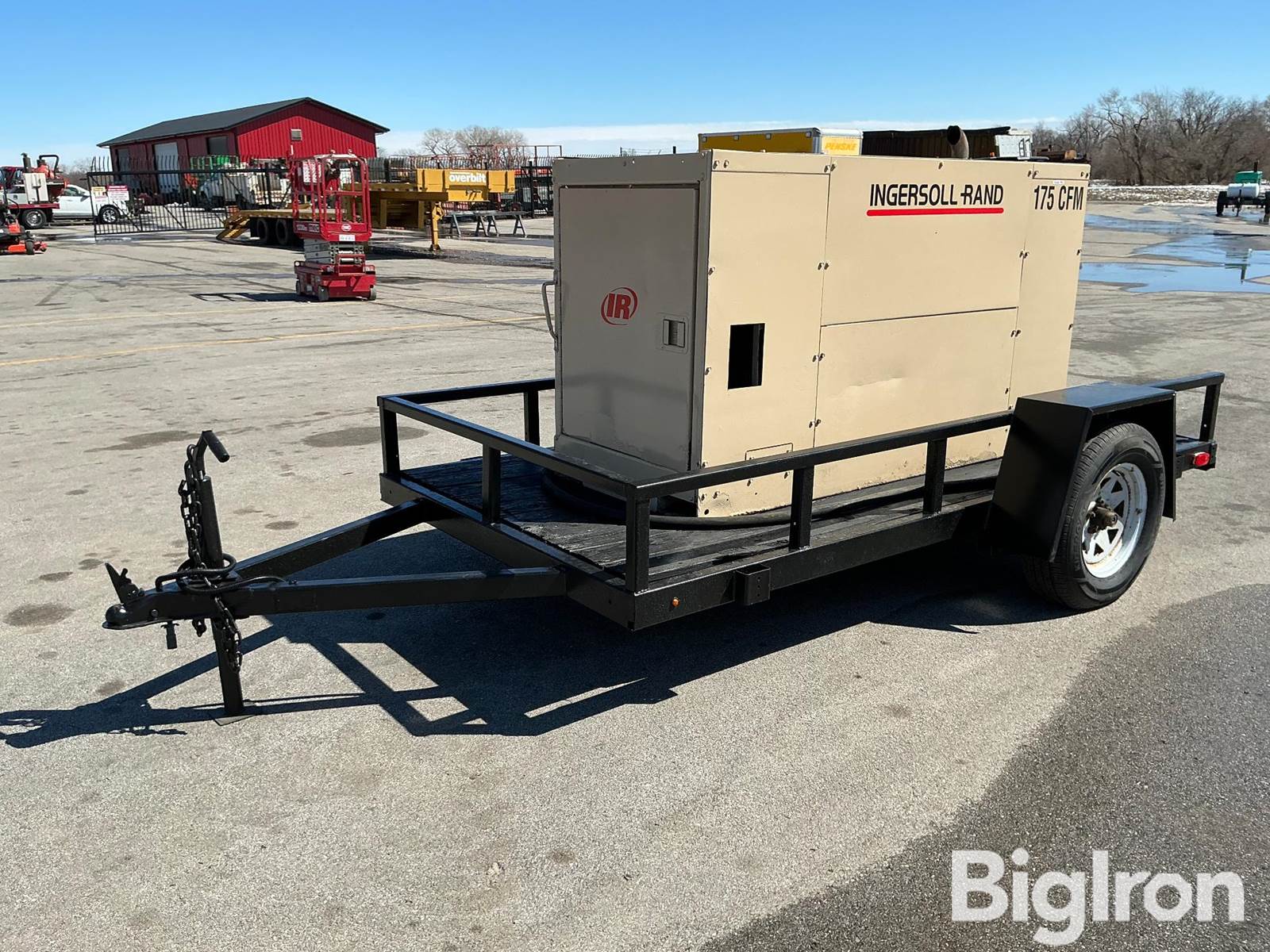 1999 Ingersoll Rand P175WJDU 175 CFM Portable Air Compressor For Sale ...