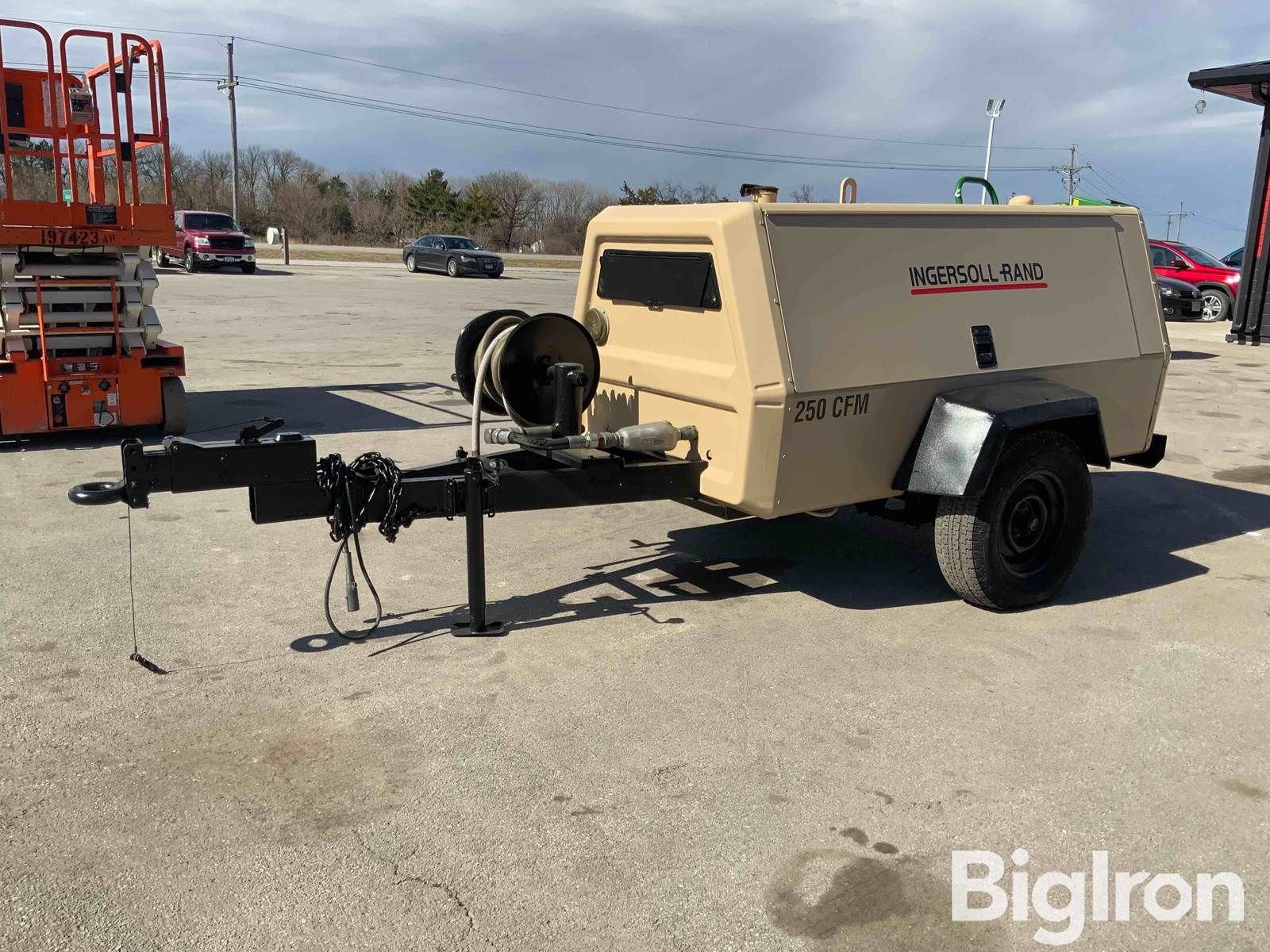 1992 Ingersoll Rand P250WJD 250 CFM Rotary Screw Portable Air ...