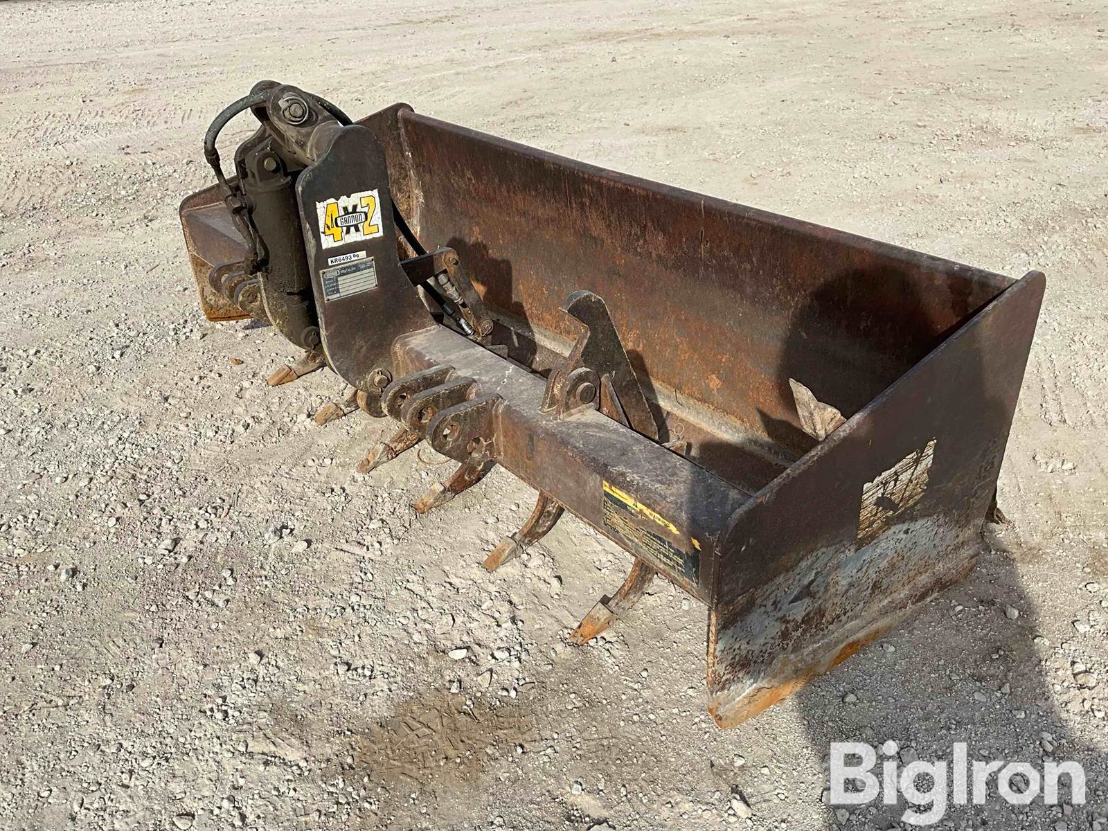 Gannon 4x2 Hydraulic 3-Pt Box Blade W/ Scarifier For Sale | Kennard, NE ...