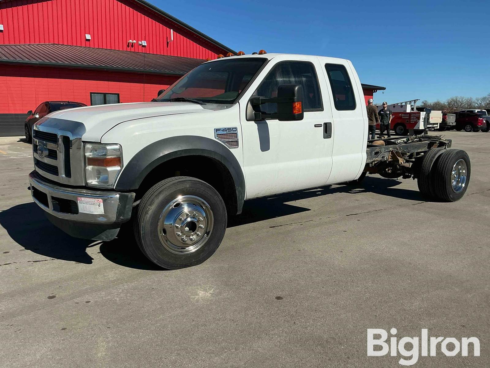 2008 Ford F450 XLT Super Duty 4x4 Extended Cab & Chassis For Sale ...