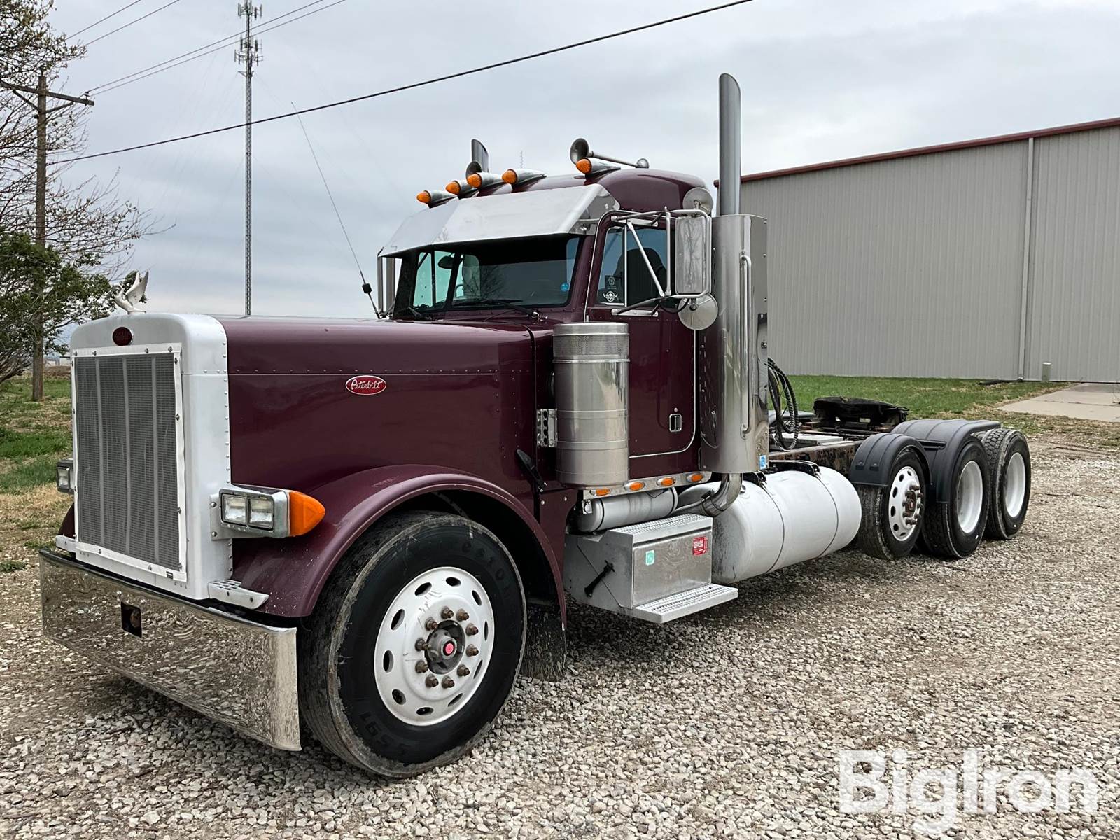 2000 Peterbilt 379 Ext Hd Tri/A Truck Tractor W/ Wet Kit For Sale ...