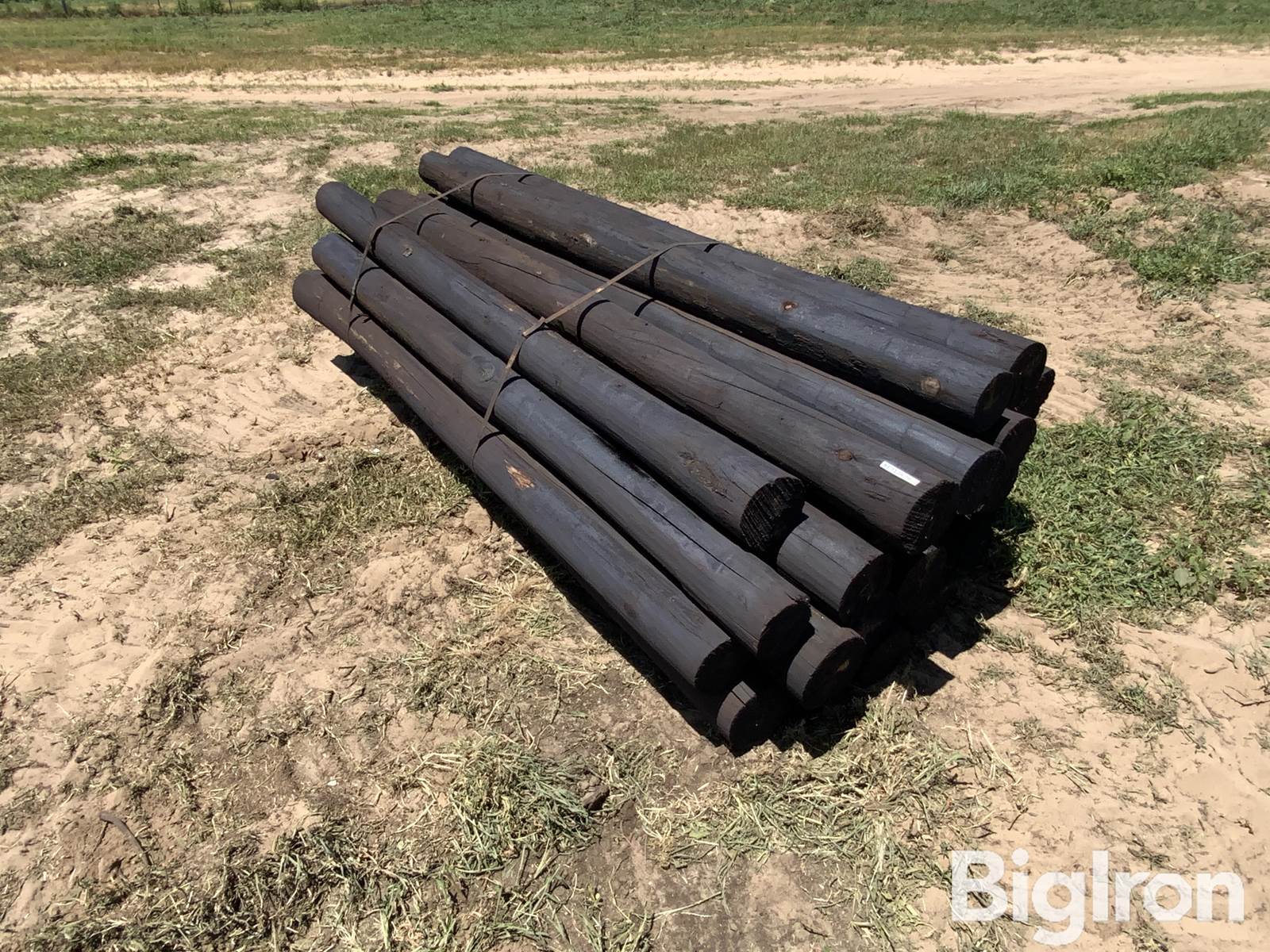 8' X 6" Creosote Fence Posts For Sale | Haviland, KS | KE9138 ...