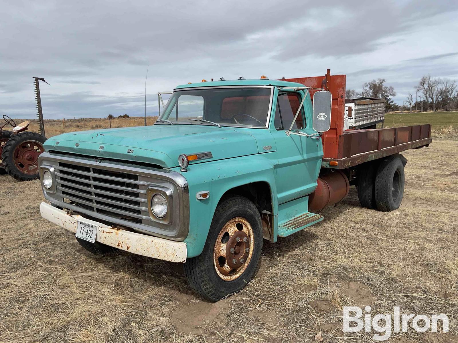 1968 Ford F600 Custom Cab S/A Grain Truck For Sale | Oshkosh, NE ...