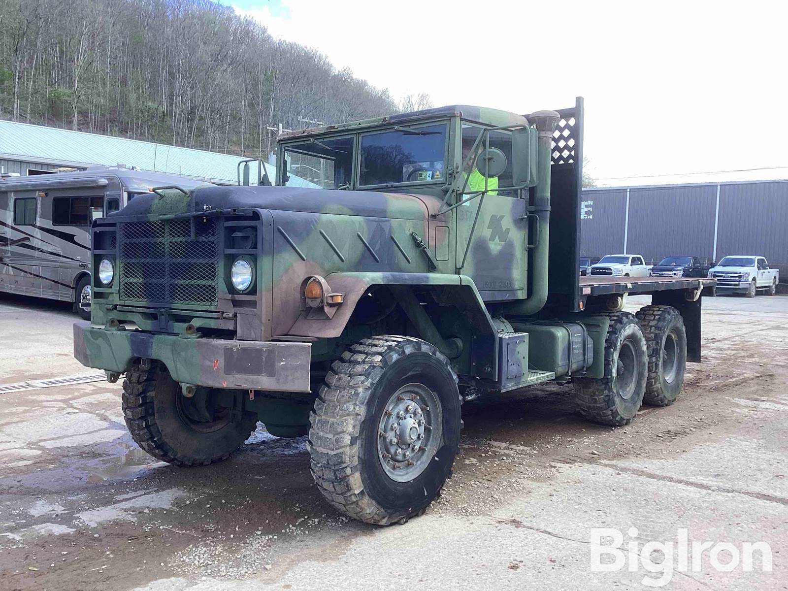 1991 Bmy M931A2 5 Ton 6x6 Flatbed T/A Dump Truck For Sale | Elkview, WV ...