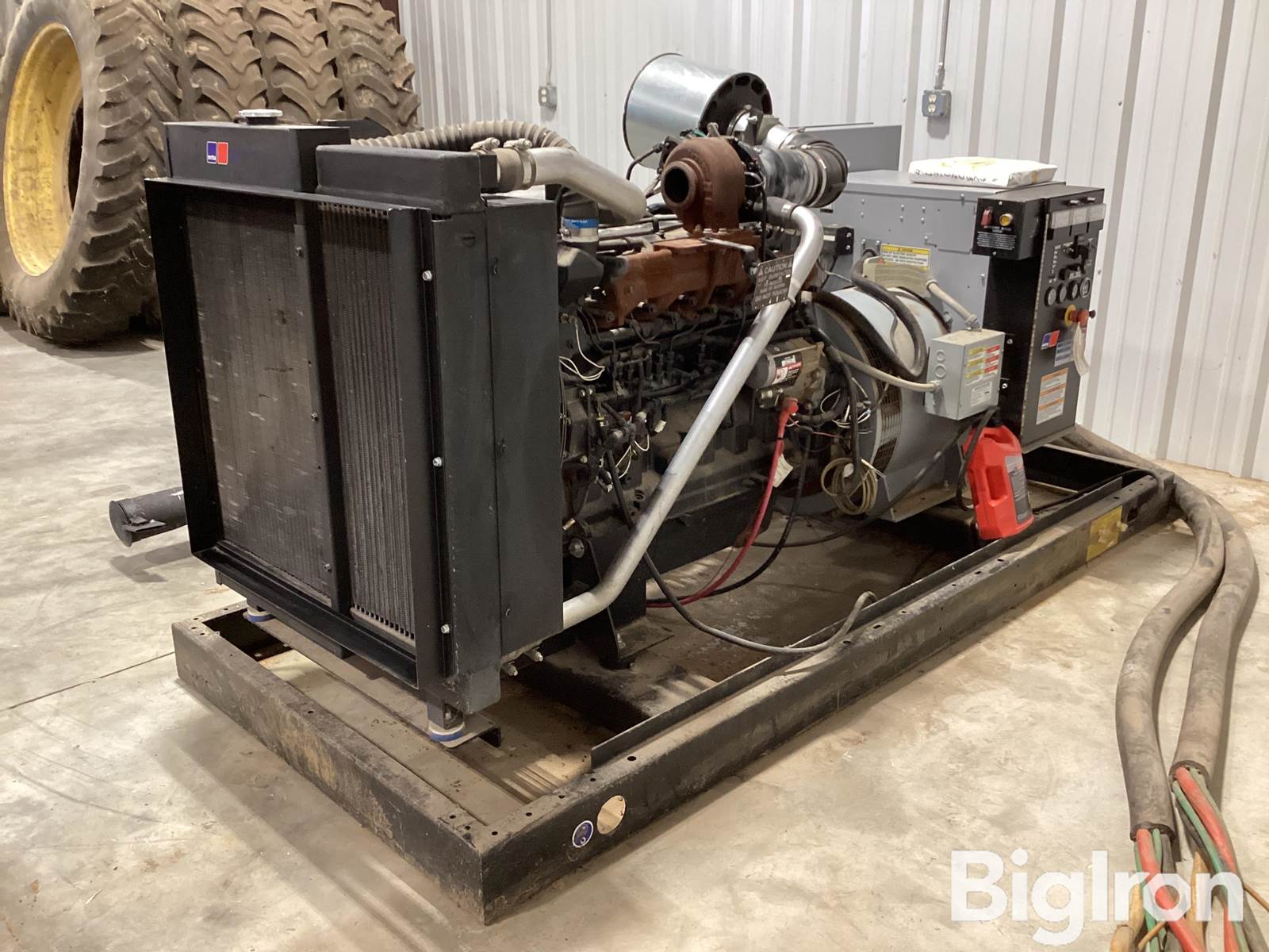 Mtu DS180 Diesel Generator Set W/ John Deere 6068 Engine For Sale ...
