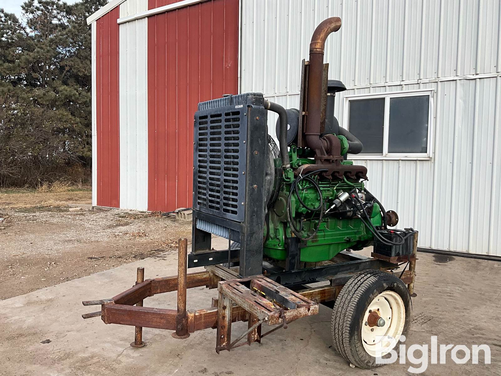 John Deere 6068T 6-Cyl Diesel Power Unit On Cart For Sale | Bruno, NE ...