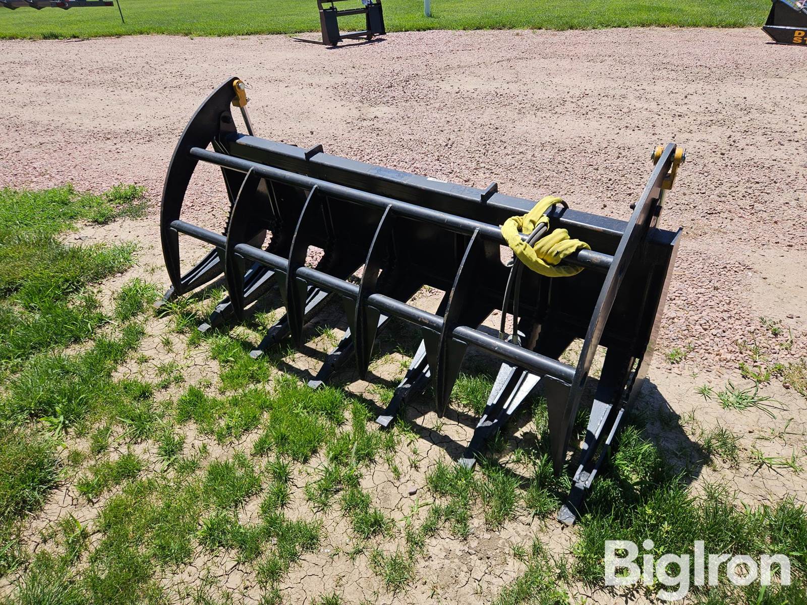 2025 Mid-State E Series Root Rake Grapple Skid Steer Attachment For ...