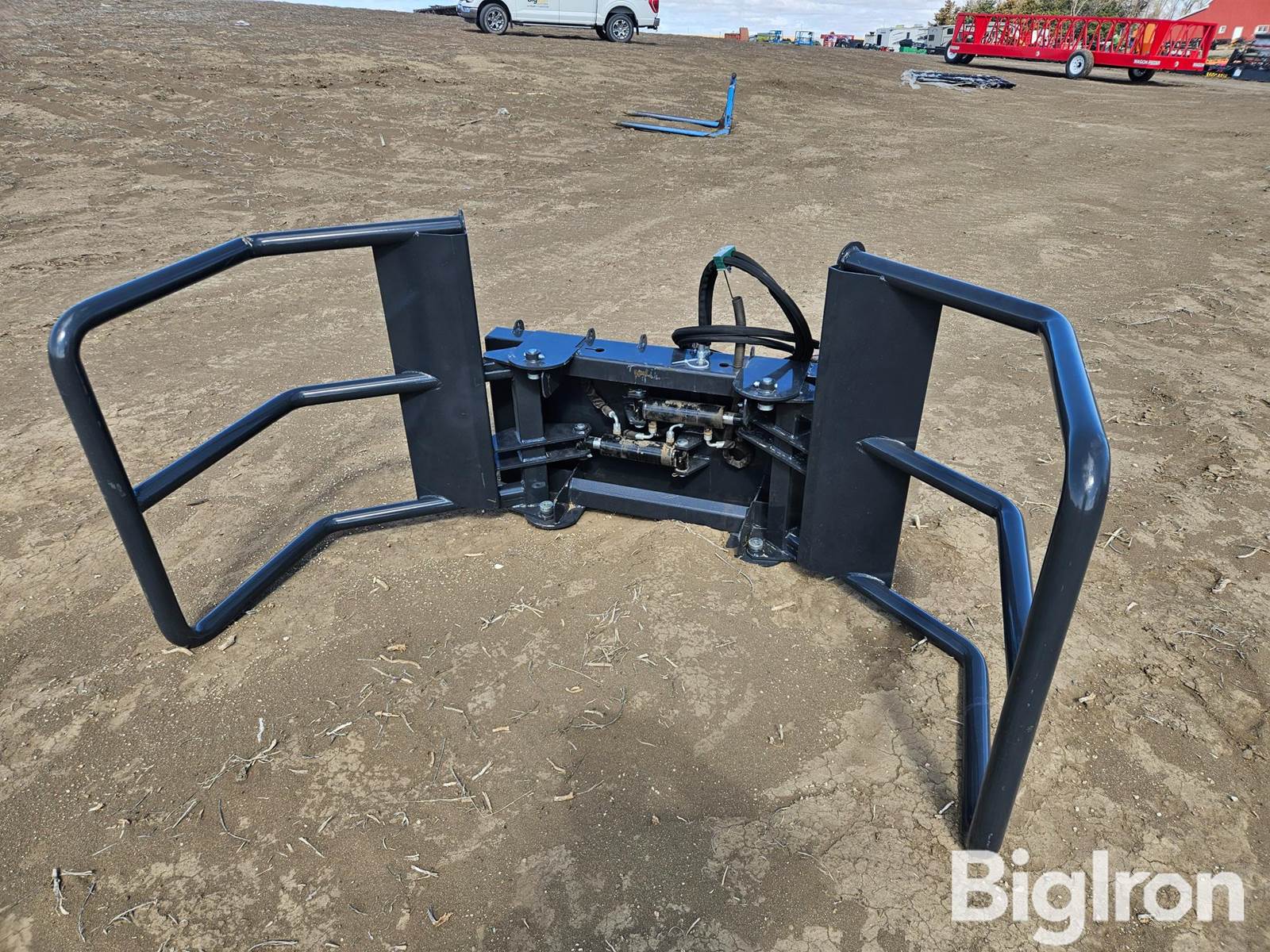 2024 Wolverine BSH-12-75D Hydraulic Adjustable Bale Squeeze Skid Steer ...