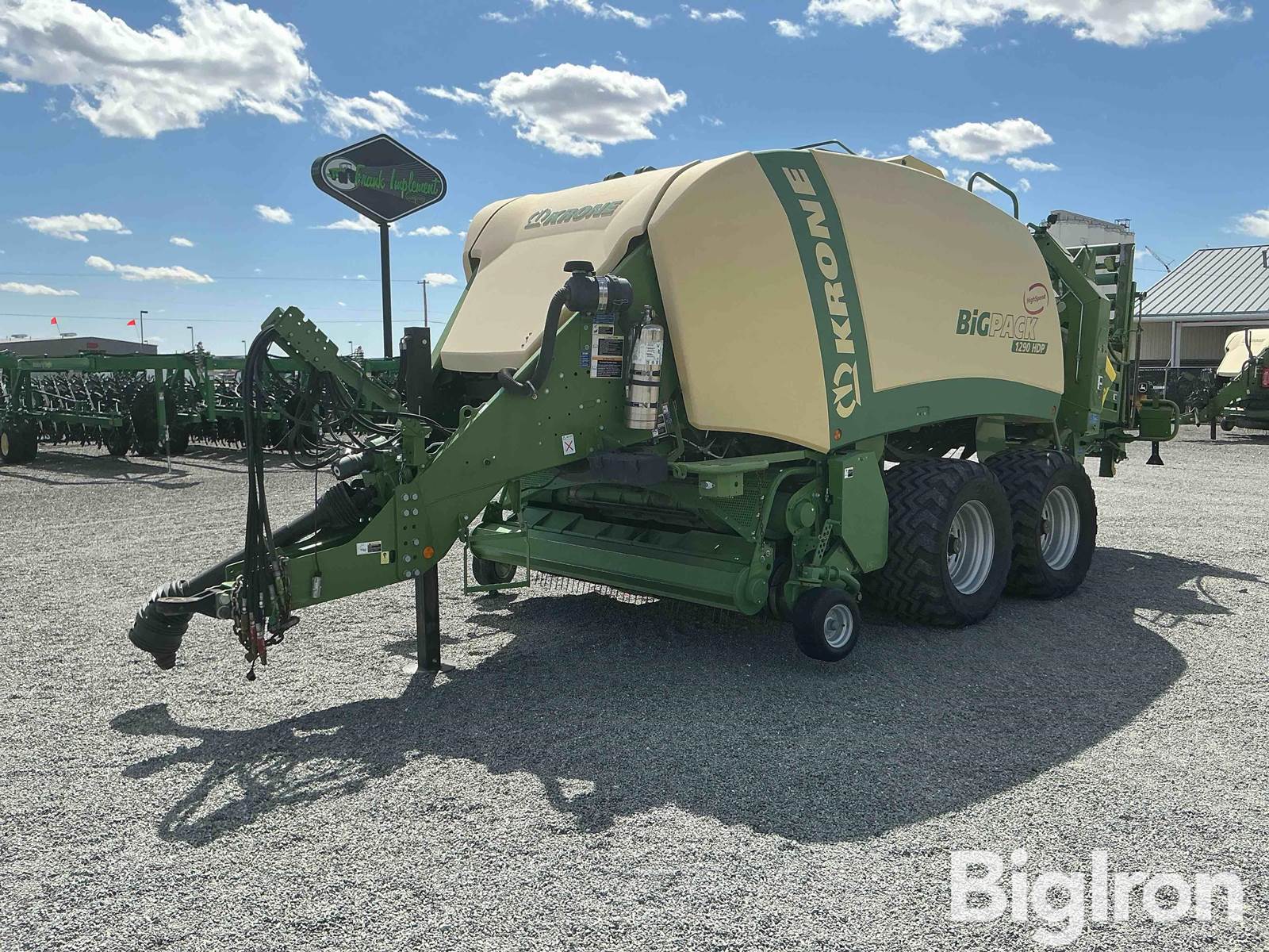 2017 Krone Big Pack 1290 HDP 3 X 4 Big Square Baler For Sale ...