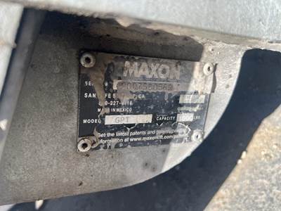 Maxon GPTLR Liftgate For Sale | Wheat Ridge, CO | B4846 ...