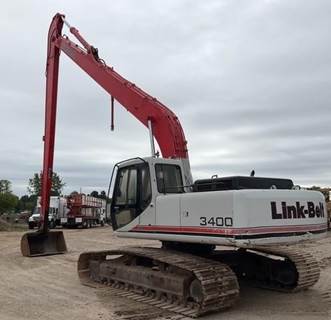 2000 Link-Belt 3400Q LF Excavator For Sale, 6,000 Hours | Holland, MI ...