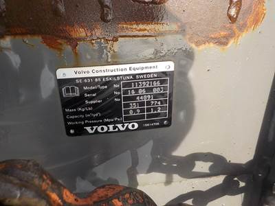 Volvo 75" 1 YARD L25 L30 L35 SKID STEER Bucket For Sale | Holland, MI ...