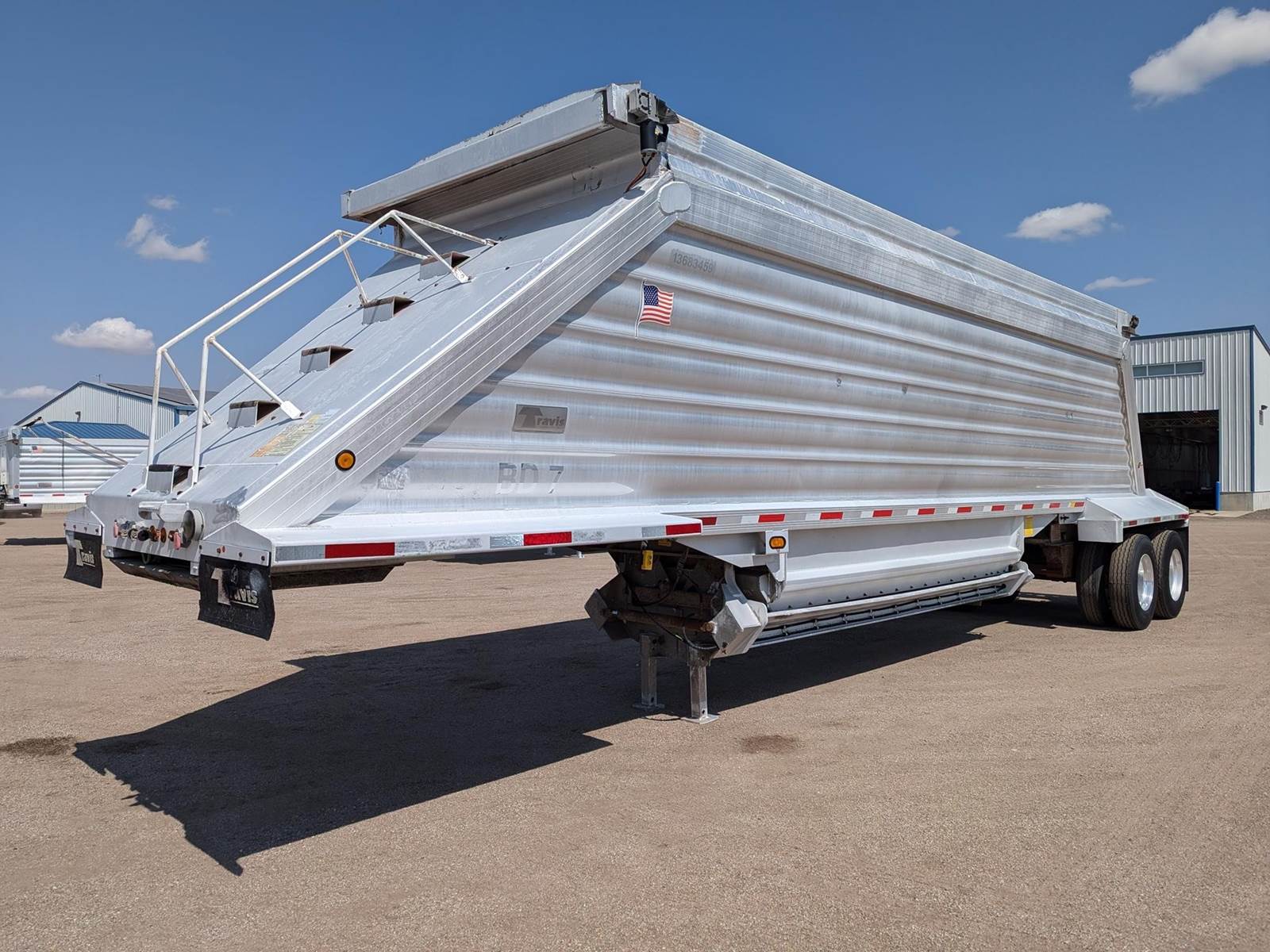 2013 Travis HYDRAULIC BELLY DUMP Belly Dump Trailer For Sale | Sawyer ...