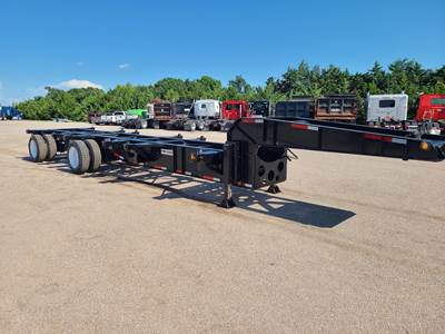 2018 King Kutter 40' SAND CHASSIS Tandem Axle Steel Container Chassis ...