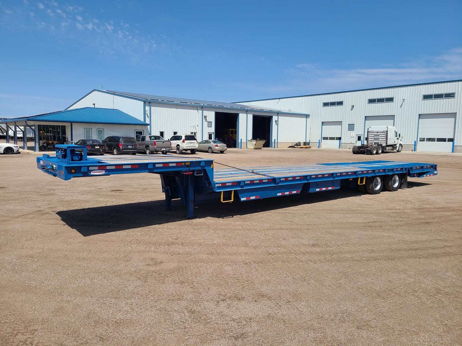 2018 Ledwell 40 TON TILTING HYDRA TAIL Drop Deck Trailer For Sale ...