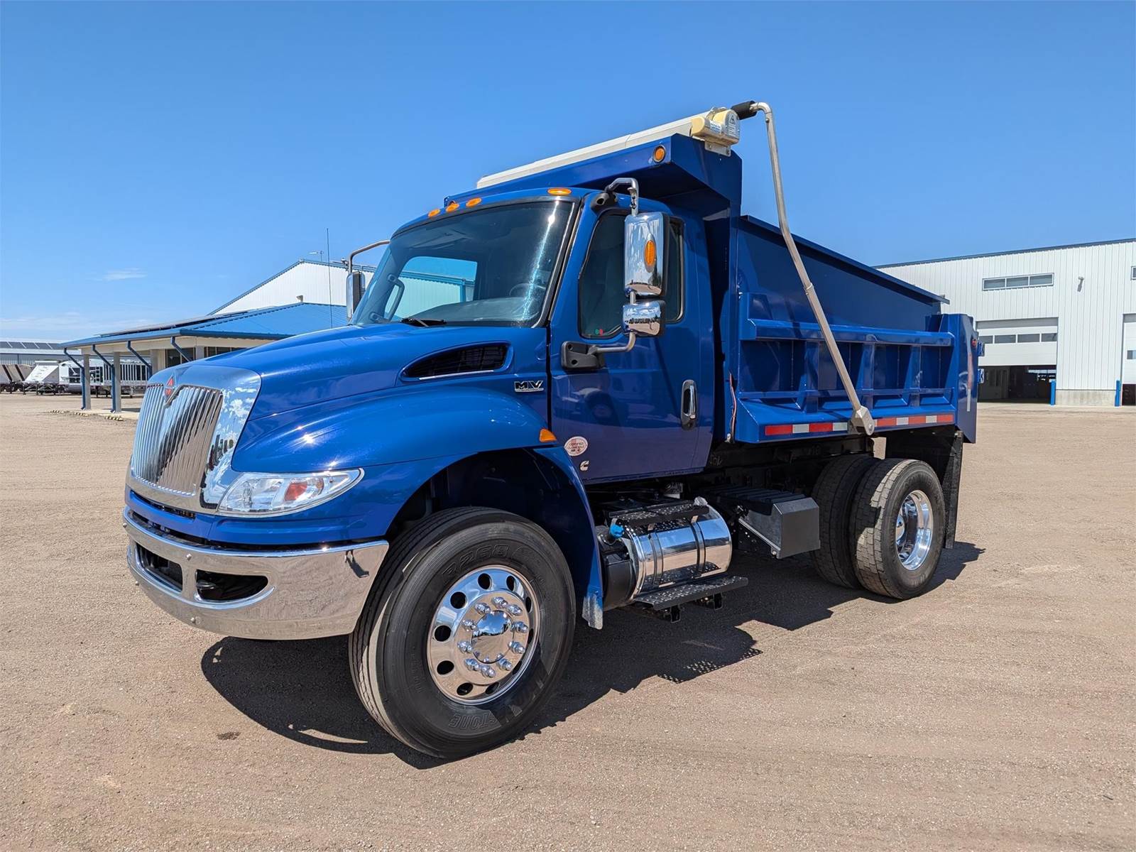 2021 International MV Single Axle Dump Truck - Cummins 300HP, 6 Speed ...