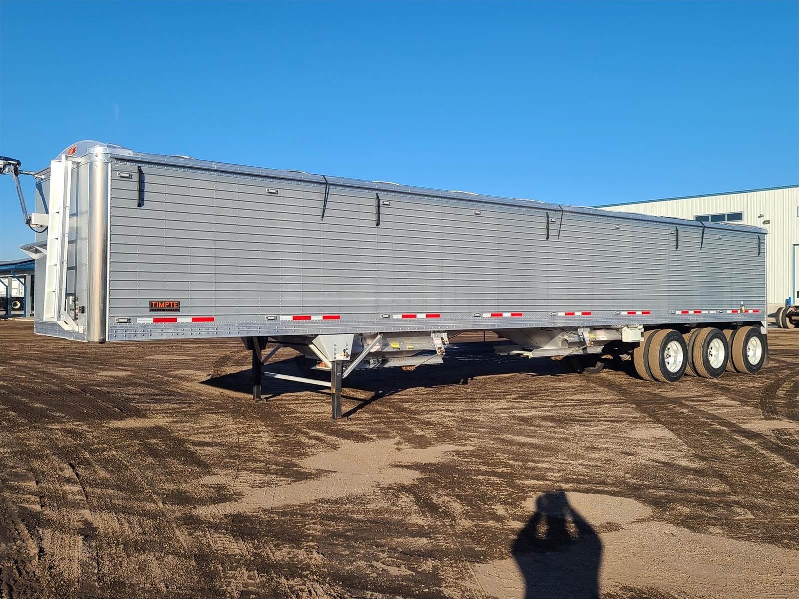 2016 Timpte 50x102 Tri Axle Aluminum Hopper / Grain Trailer - Air Ride ...