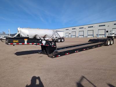 2015 Witzco Challenger NGB-35 48x102 Tandem Axle Steel Lowboy Trailer ...