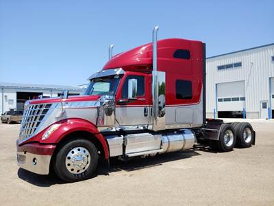 2021 International LoneStar Sleeper Semi Truck - Raised Roof Sleeper ...