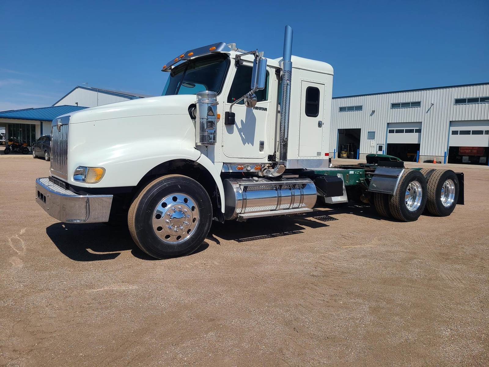 2011 International Paystar 5900 Sleeper Semi Truck - 42" Flat Top ...