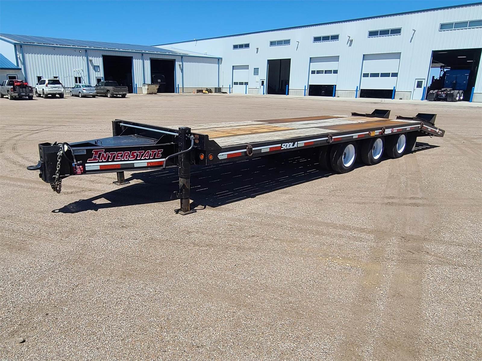 2019 Interstate 30x102 Tri Axle Steel Tag Trailer - Fixed Axle For Sale ...