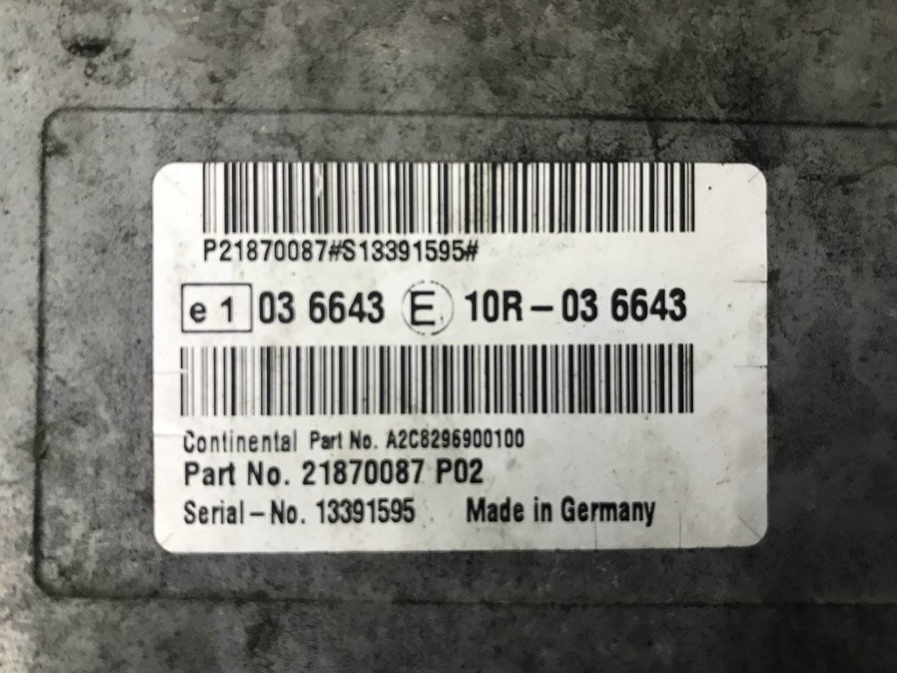 2014 Volvo D13 Aftertreatment Control Module ACM For A Volvo VNM For 2014-volvo-d13-aftertreatment-control-module-acm-for-a-volvo-vnm-for